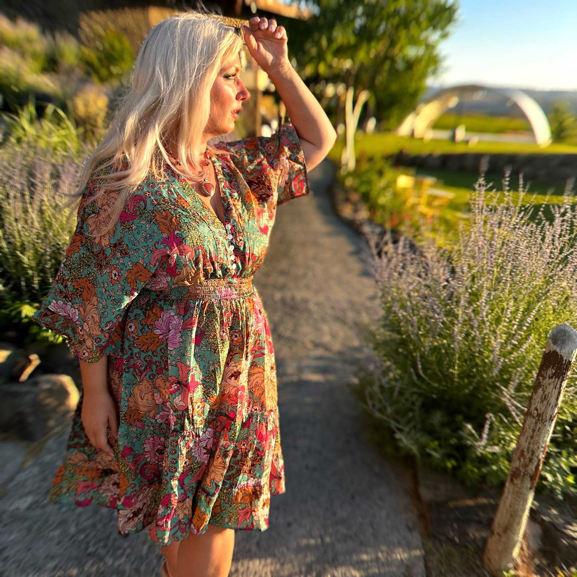 Iva Floral Dress