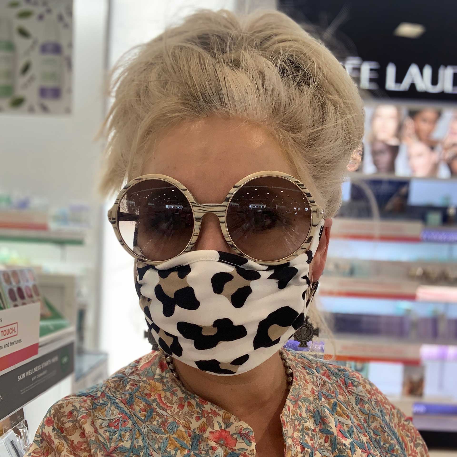 Ivory Leopard Mask